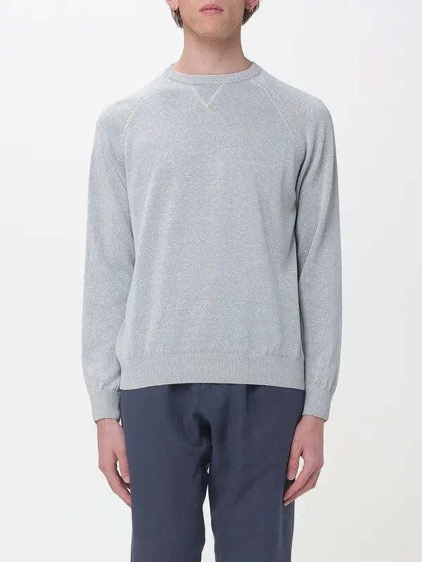 Eleventy Crewneck Sweater - Denim