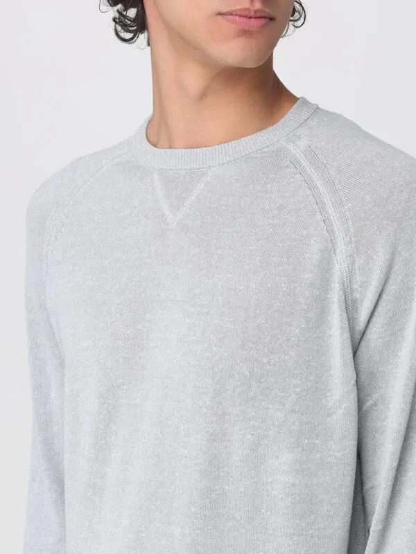 Eleventy Crewneck Sweater - White