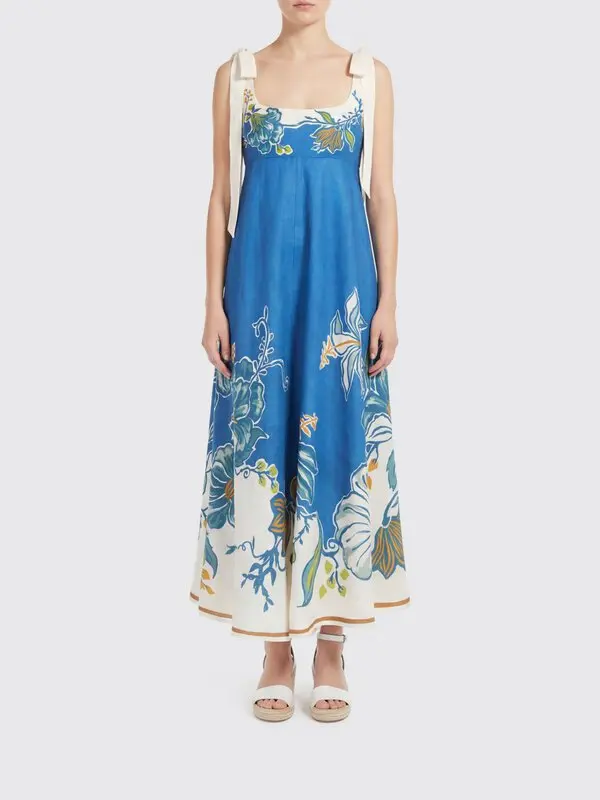 ALEMAIS Printed Maxi Dress