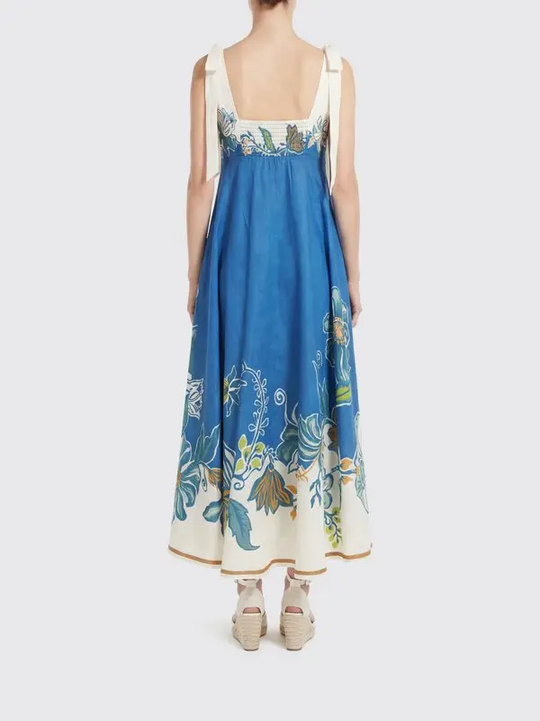 ALEMAIS Printed Maxi Dress