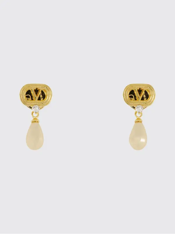 Valentino Garavani Embellished Drop Earrings - Gold