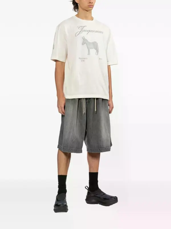 Jacquemus The Ane T-shirt - Neutrals