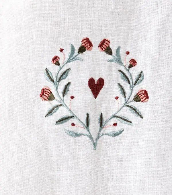 ALLSAINTS Linen Embroidered Deck Shirt