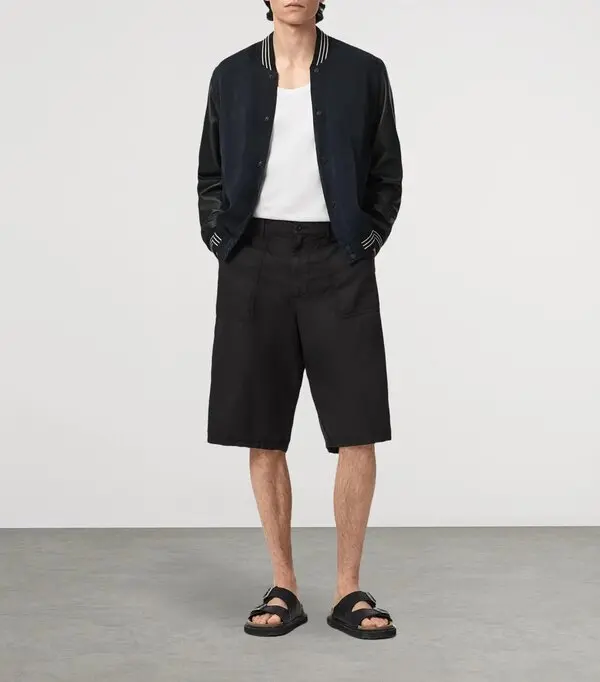 ALLSAINTS Taishi Varsity Bomber Jacket