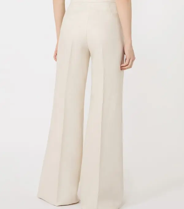 Max Mara Linen Wide-leg Trousers