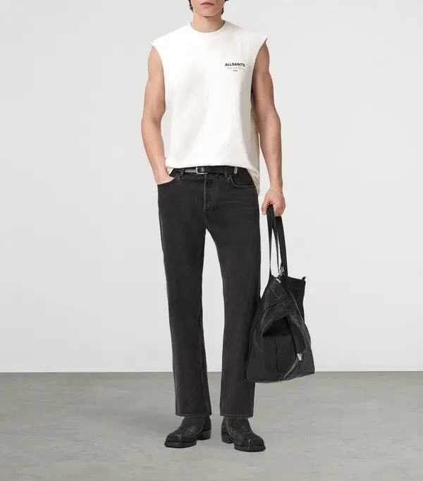 ALLSAINTS Organic Cotton Sleeveless Underground T-shirt
