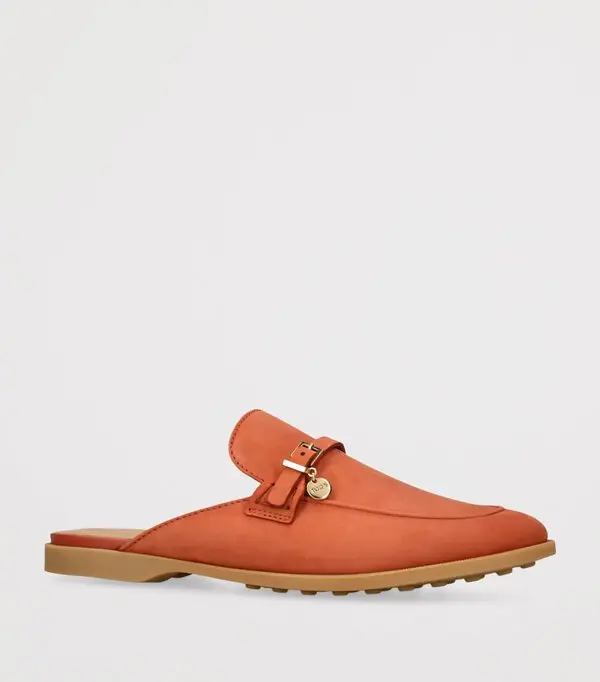 TOD'S Suede Slippers