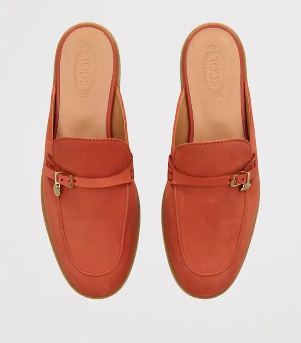 TOD'S Suede Slippers