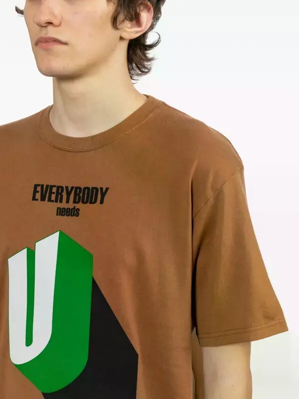 Undercover Graphic T-shirt - Brown
