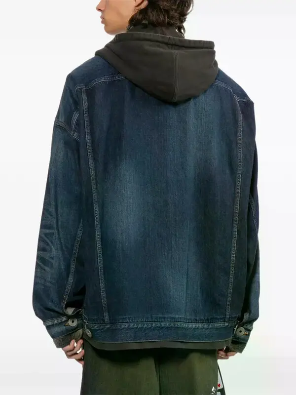 Mihara Yasuhiro Hooded Denim Jacket