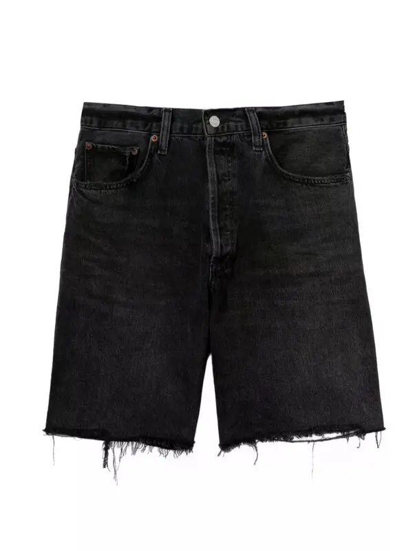 AGOLDE Indra Denim Shorts - Black