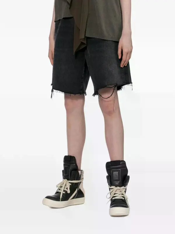 AGOLDE Indra Denim Shorts - Black