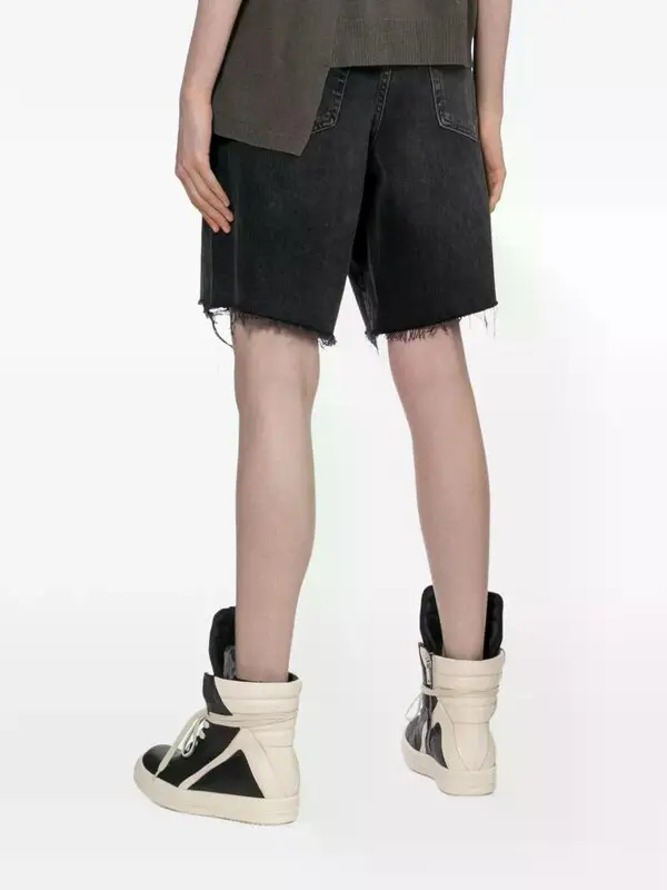 AGOLDE Indra Denim Shorts - Black