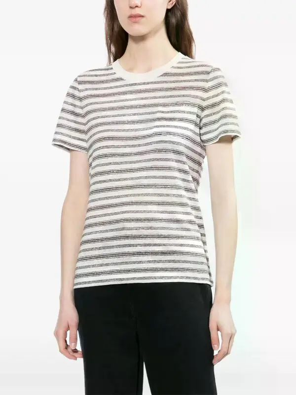 A.p.c. Crew Neck T-shirt - Neutrals