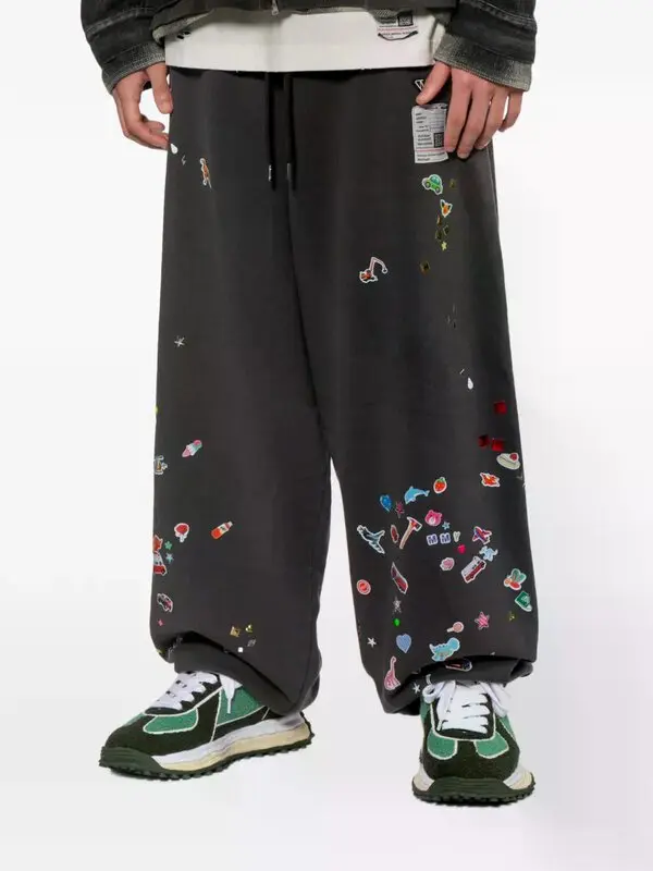 Mihara Yasuhiro Graphic Drawstring Trousers