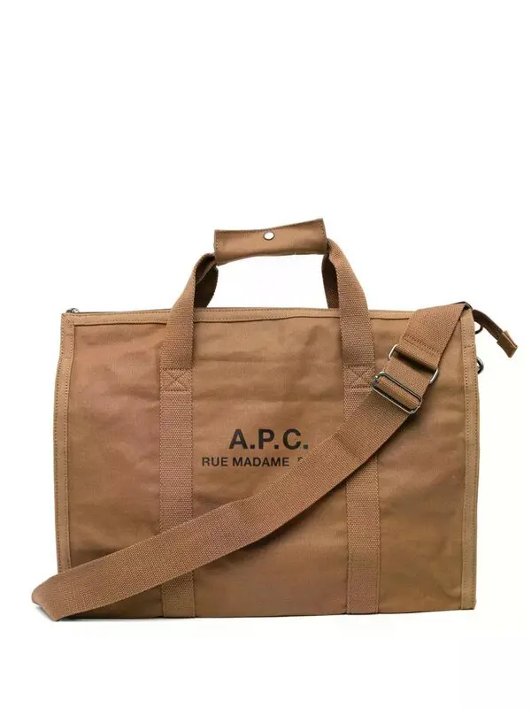 A.p.c. Recuperation Gym Bag - Brown