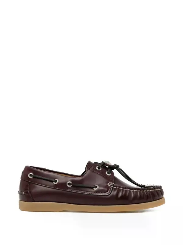 Toga Stitched Leather Loafers