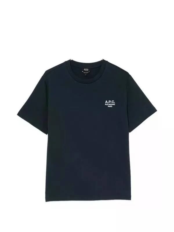 A.p.c. Embroidered Logo T-shirt - Grey