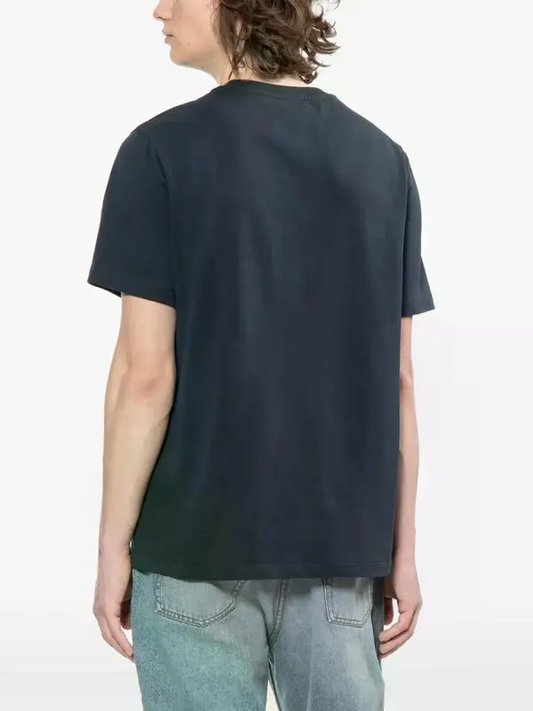 A.p.c. Embroidered Logo T-shirt - Grey