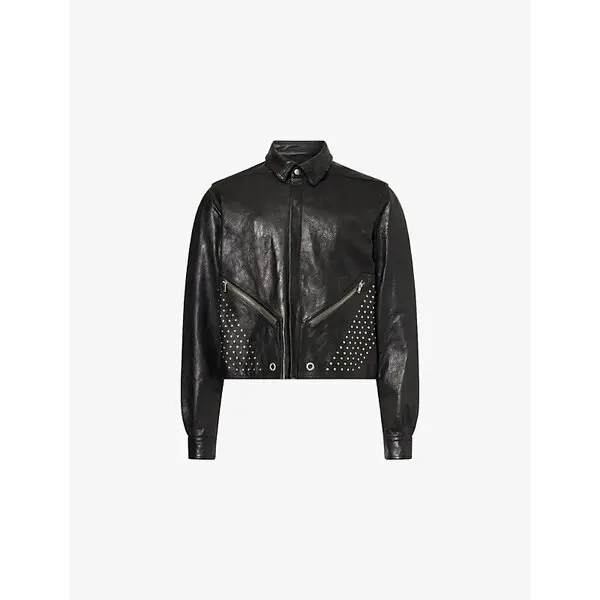 Rick Owens Studded Leather Jacket