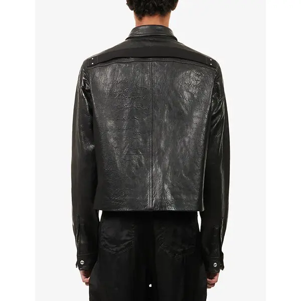 Rick Owens Studded Leather Jacket