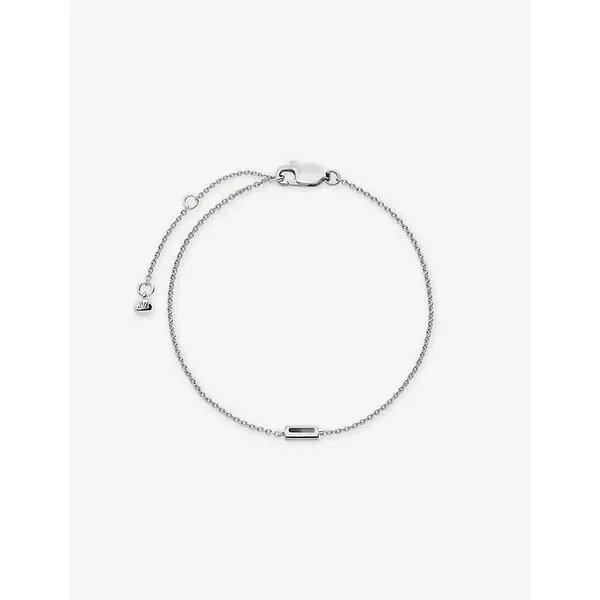 Monica Vinader Initial I Sterling Bracelet - Silver