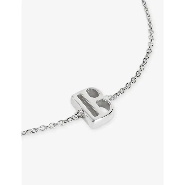 Monica Vinader Initial Chain Bracelet