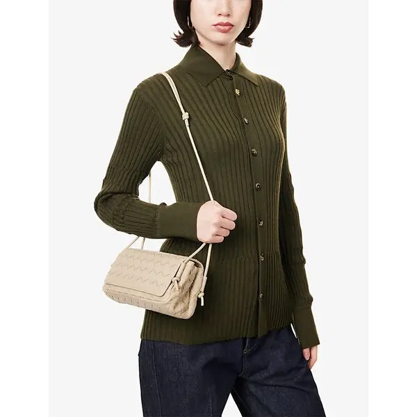 Bottega Veneta Notturo Leather Shoulder Bag