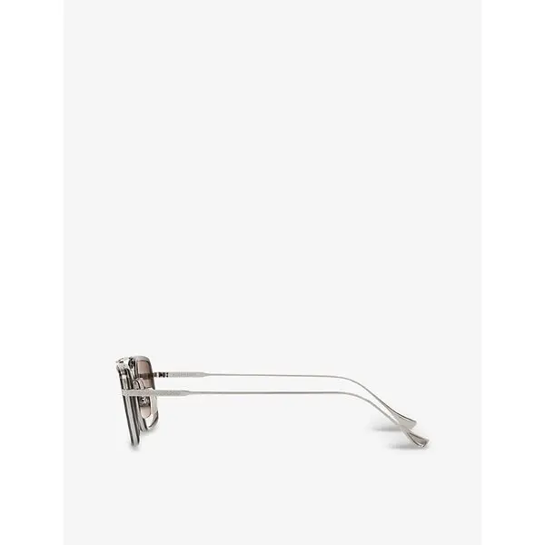 Dita Rectangular Aviator Sunglasses