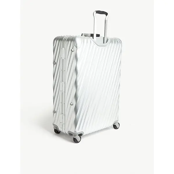 Tumi Aluminum Extended Trip Suitcase - Silver