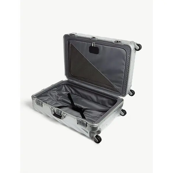 Tumi Aluminum Extended Trip Suitcase - Silver