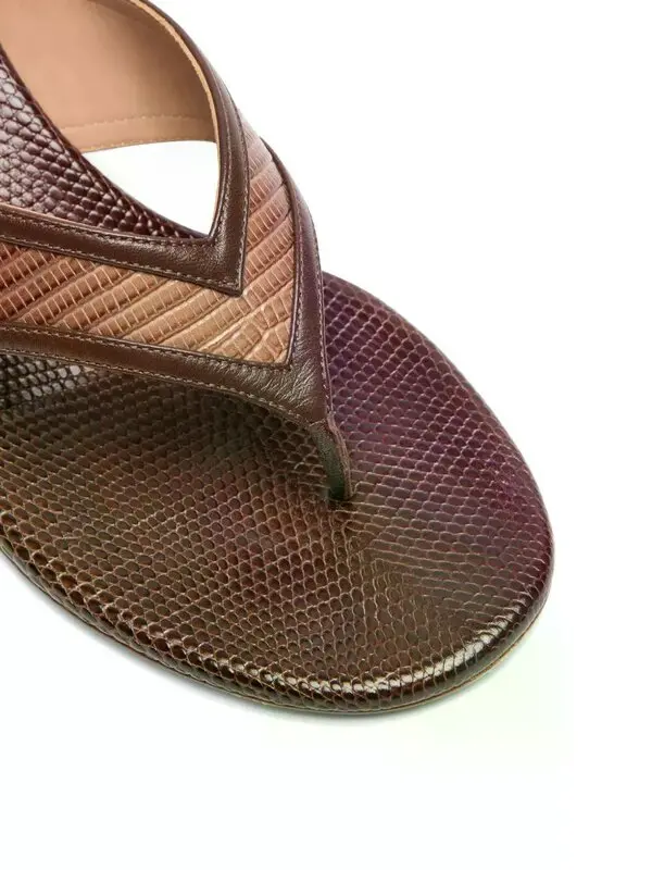 MALONE SOULIERS Koko Gradient-effect Leather Sandals