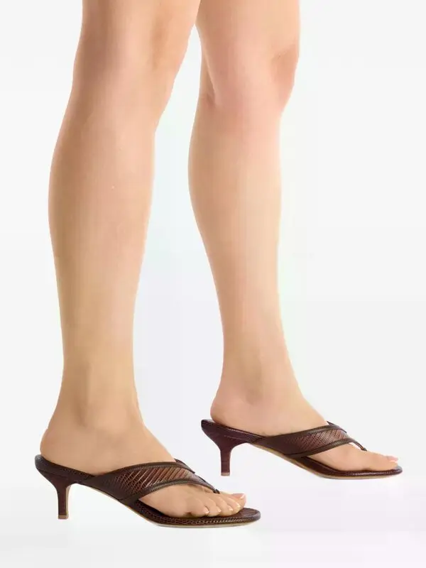 MALONE SOULIERS Koko Gradient-effect Leather Sandals
