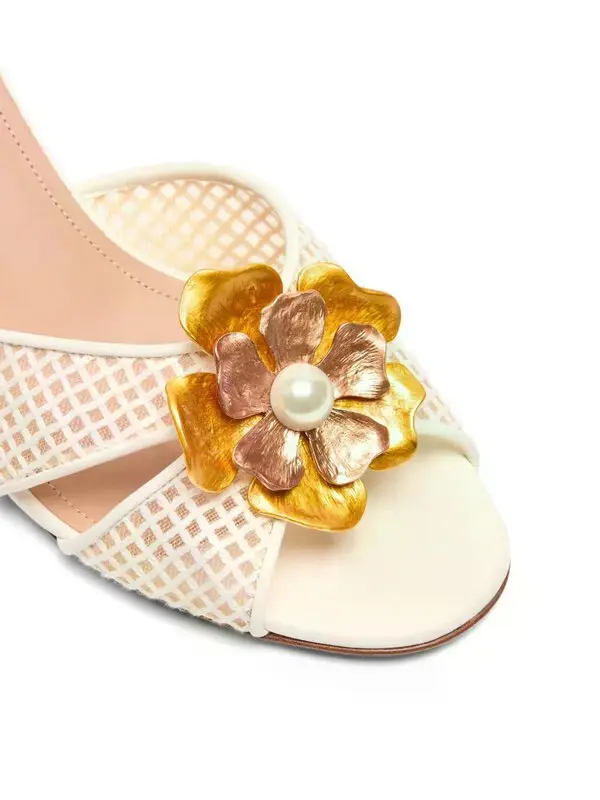 MALONE SOULIERS Suri Floral-detail Sandals