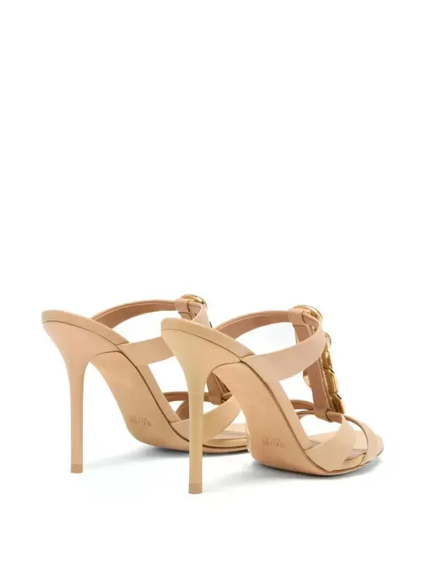 MALONE SOULIERS Simi Leather Sandals - Neutrals
