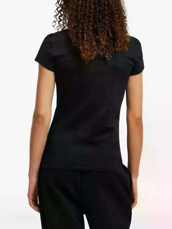 Armani Exchange Logo Embellished T-shirt