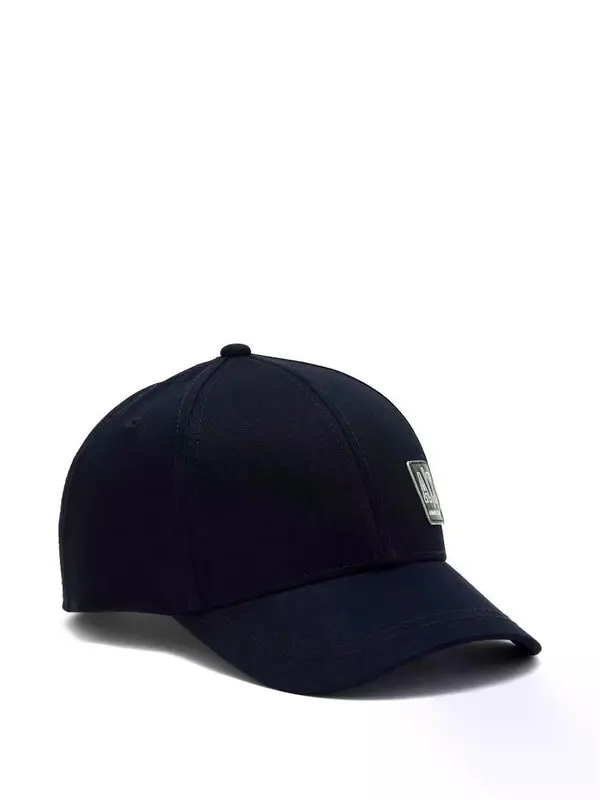 Armani Exchange Logo-patch Cap - Blue