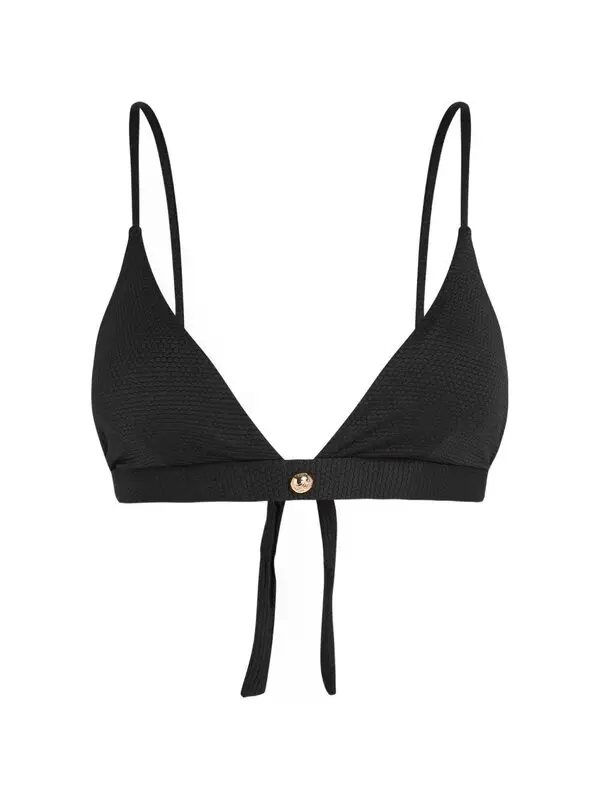 Karl Lagerfeld Hotel Karl Bikini Top - Black