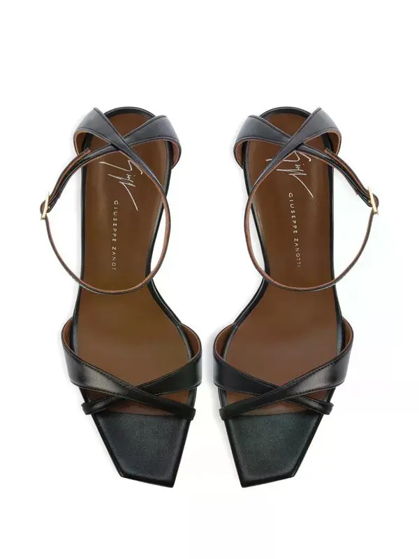 GIUSEPPE ZANOTTI Brivido Cruz Sandals - Black