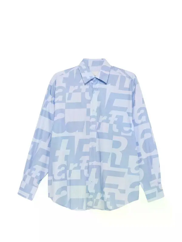 ARTE ANTWERP Allover Shirt - Blue