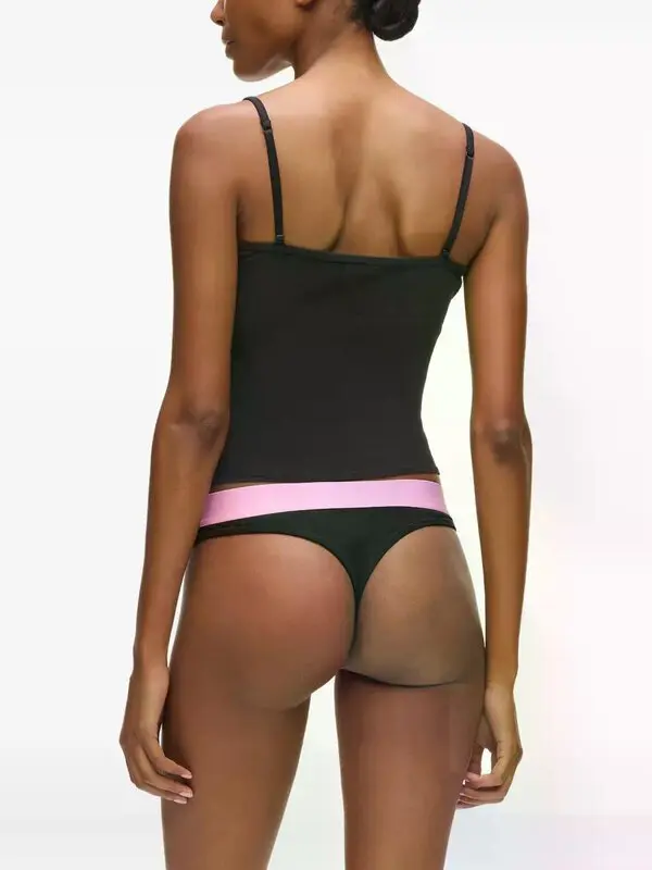Karl Lagerfeld Logo-waistband Thong