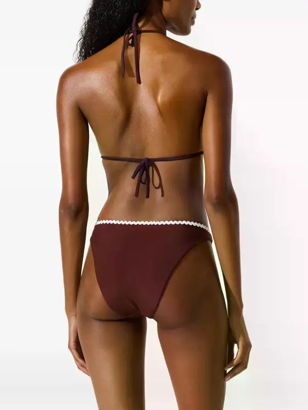 Karl Lagerfeld Logo-print Bikini Briefs - Red