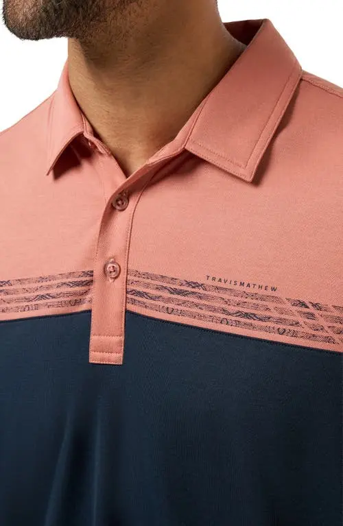 Travis Mathew Society Rule Cotton Blend Polo