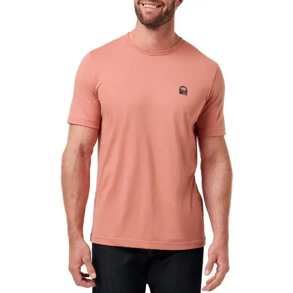 Travis Mathew Top Places Embroidered Logo T-shirt