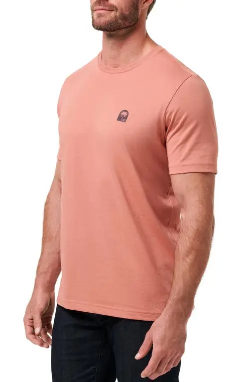 Travis Mathew Top Places Embroidered Logo T-shirt