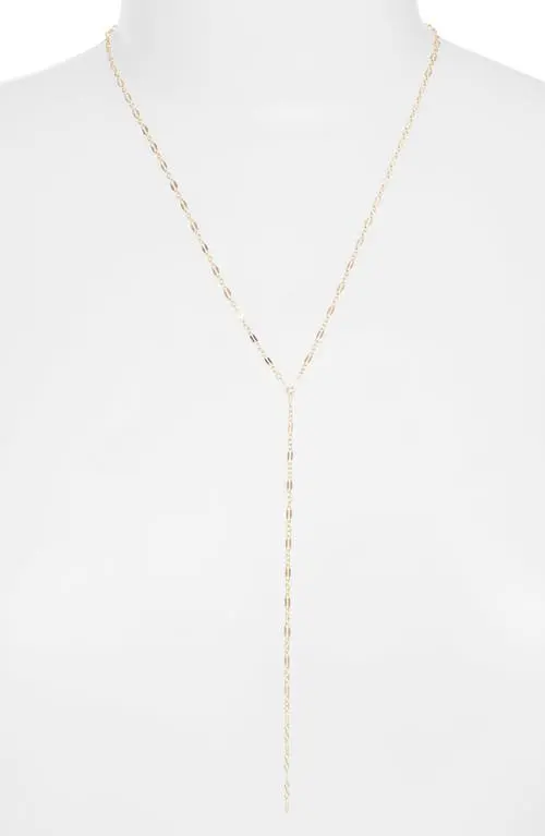 SET & STONES Phoebe Y-necklace - Gold