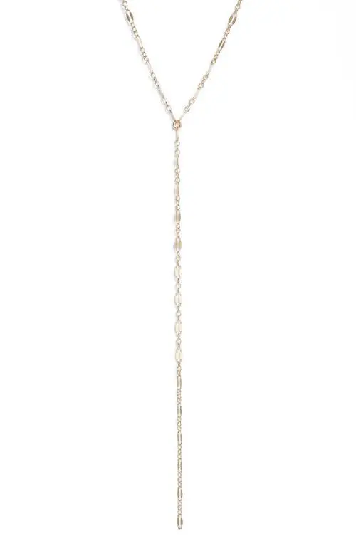 SET & STONES Phoebe Y-necklace - Gold