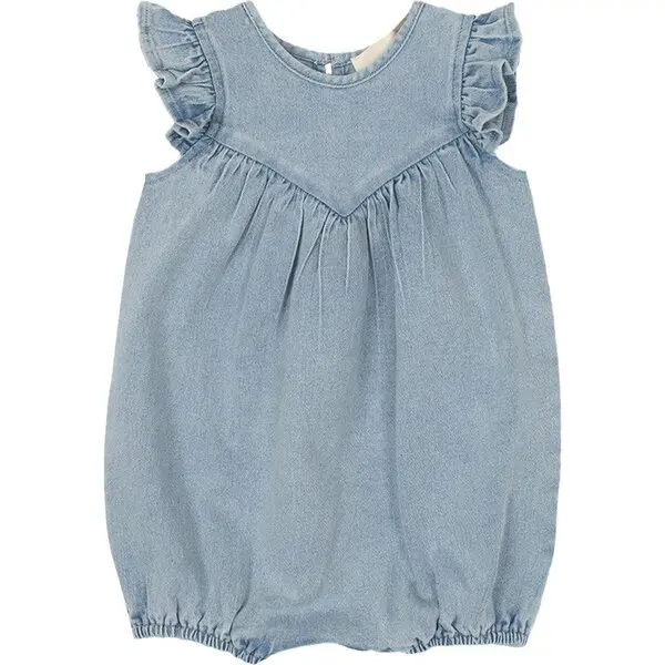 MABEL + HONEY Baby Romper - Blue