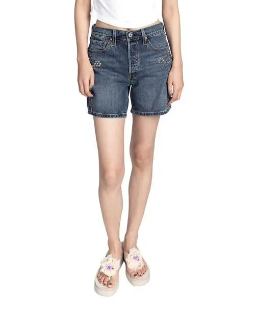 Anna Sui Studded Shorts