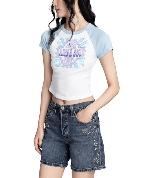Anna Sui Studded Shorts